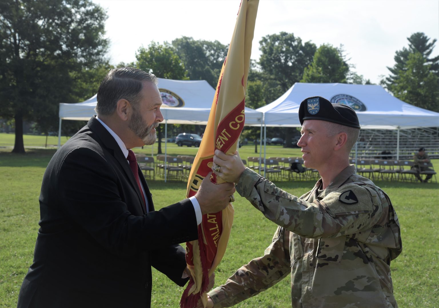 COL Sapp Takes Command of U.S. Army Garrison Fort George G. Meade ...